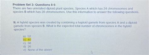 solved problem set 3 questions 8 9 there are two unrelated