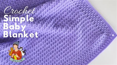 How To Crochet A Baby Blanket Tutorial Youtube At Lee Galvan Blog