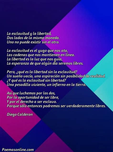 5 Mejores Poemas Sobre La Esclavitud Y Libertad Poemas Online