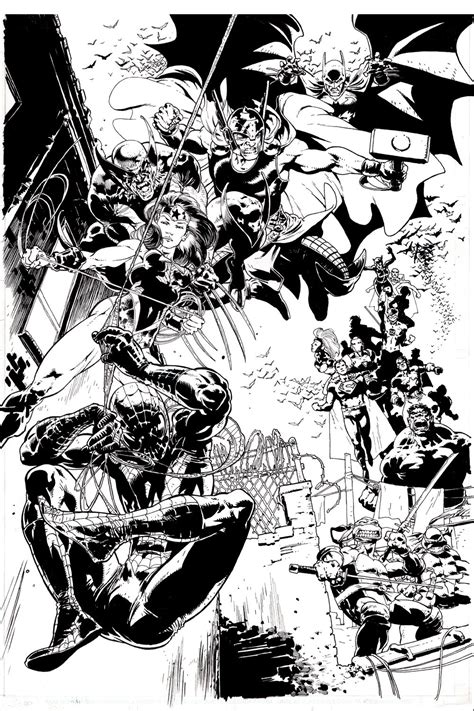 15 Super Heroes Pinup Spider Man Wonder Woman Wolverine Thor