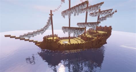 Minecraft Ship Schematic