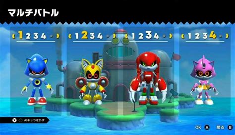 A Closer Look At Sonic Superstars Battle Mode Metal Amy Knuckles