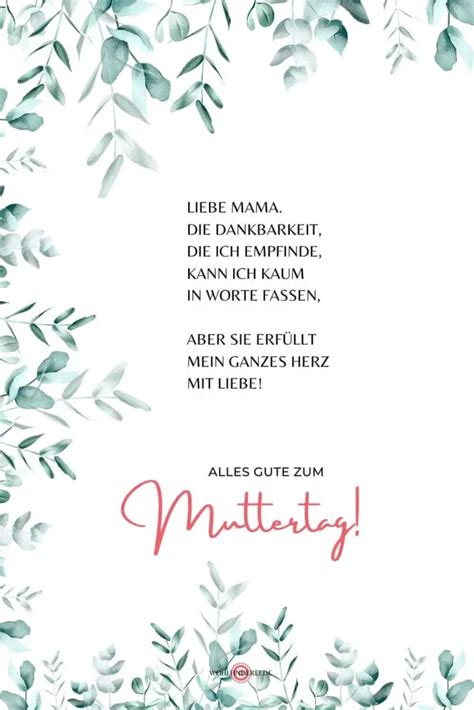Alles Gute zum Muttertag beliebtesten Muttertagssprüche 2023 von