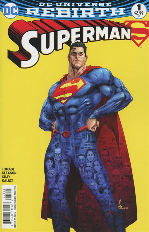 Superman Vol 5 1 Cover B Variant Kenneth Rocafort Cover