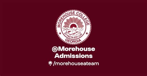 Morehouse Admissions Instagram Linktree