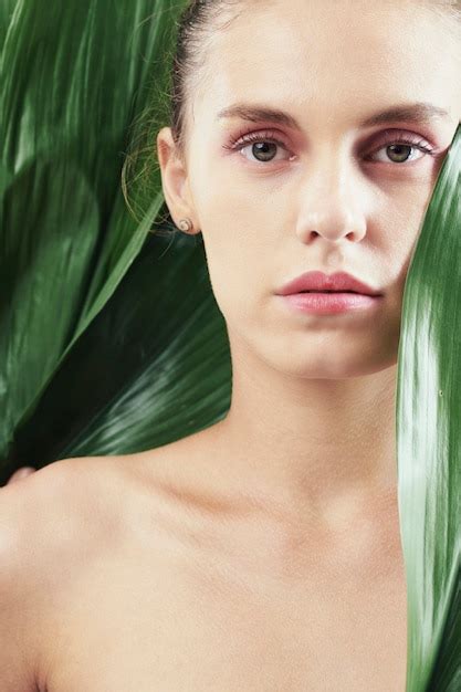 Premium Photo Portrait Of Naked Woman