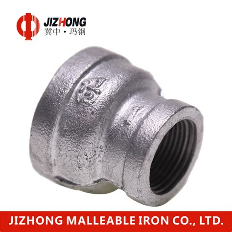Reducer Pipe Fitting Hot Dipped Galvanized Malleable Iron Tube Fittings