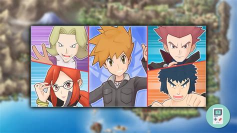 All Kanto Gym Leaders And Their Pokemon How To Game