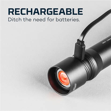 Nebo Davinci 1500 Rechargeable LED Torch Campcraft