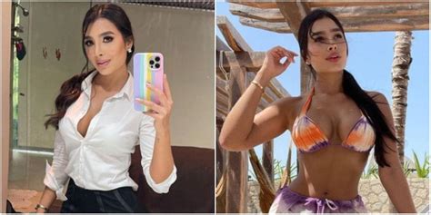 Hermana De Paola Jara En Sensual Y Diminuto Bikini De Leopardo Canal 1