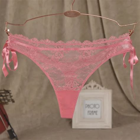 Aliexpress Buy Girls Sexy Pretty Lace Pink Underwear Women