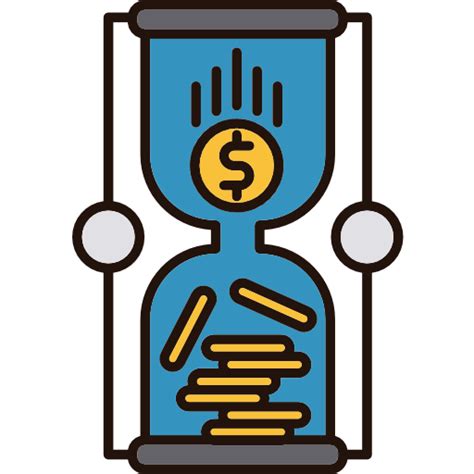 Hourglass Cubydesign Lineal Color Icon