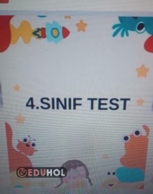 4 Sınıf Fen Bilimleri 1 Yazılı Eduhol Etkinlik İndir Oyun Oyna