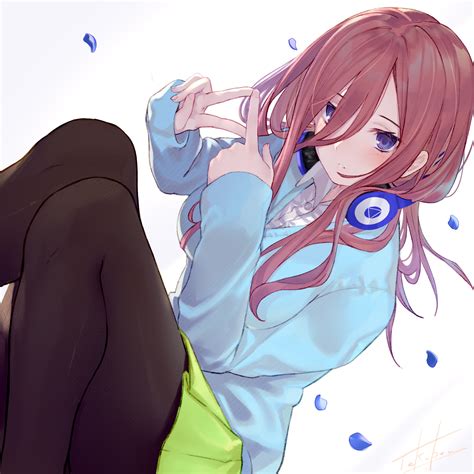 Nakano Miku Nakano Miku Go Toubun No Hanayome Takubon