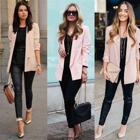 Introducir 31 Imagen Outfit Con Saco Rosa Mujer Abzlocal Mx