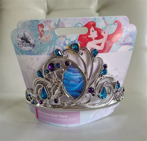Disney Store The Little Mermaid Princess Ariel Costume Metal Crown Tiara 2499 Picclick