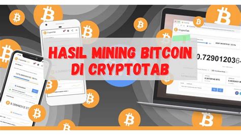 Cuan Pertama Mining Bitcoin Di Cryptotab Youtube