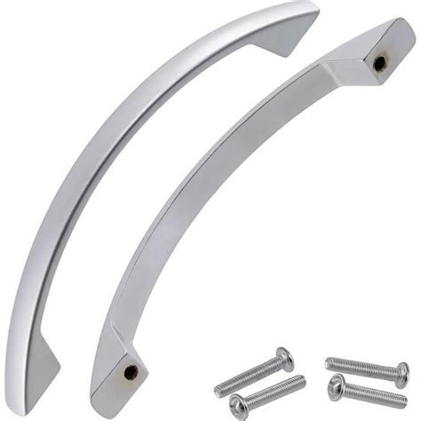 C64434 Lot de 2 poignées de meuble entraxe 96 mm porte armoire