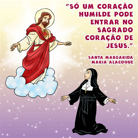 16 De Outubro Santa Margarida Maria Alacoque Pais E Catequistas