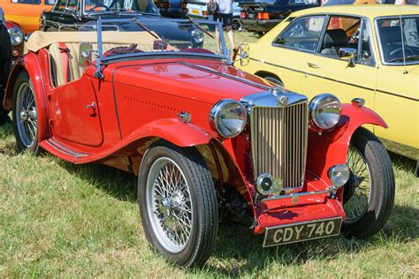 MG TC Midget 1947 Leighton Hall Classic Car Show 01 07 2 Steve