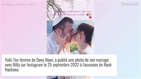 Dany Boon Son ex femme Yaël remariée baiser passionné avec son