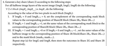 a secure visual cryptography scheme using private key with invariant share sizes