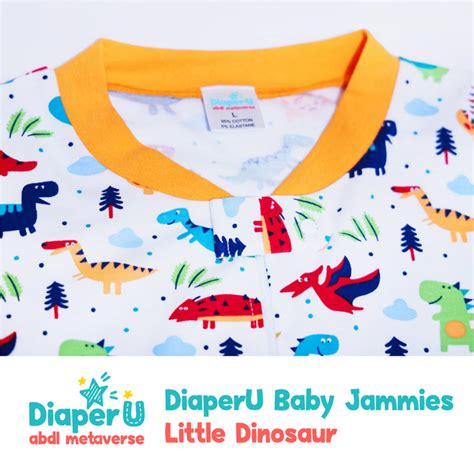Abdl Jammies Little Dinosaur Diaperu