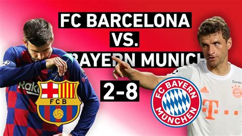 Barcelona Vs Bayern Munich Domination And The End Of An Era