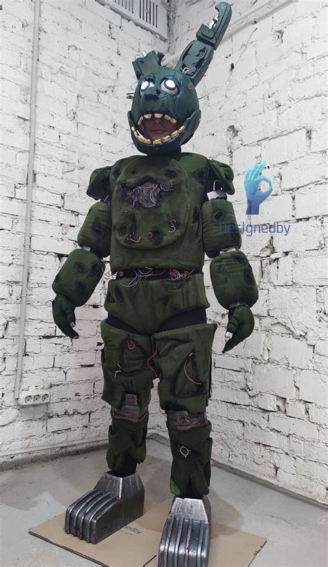 Springtrap Cosplay Costume From FNAF Made According To Your