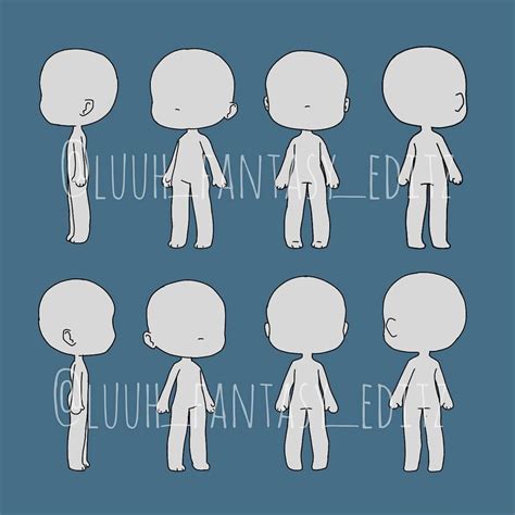 Pin By The Girl Blue On Bocetos Gacha Life Drawings Chibi Drawings