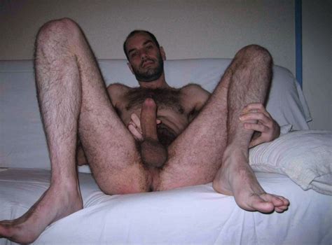Naked Hairy Men Legs Spread