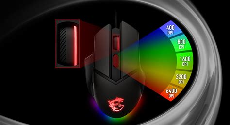 MSI Clutch GM20 ELITE Wired RGB Gaming Mouse