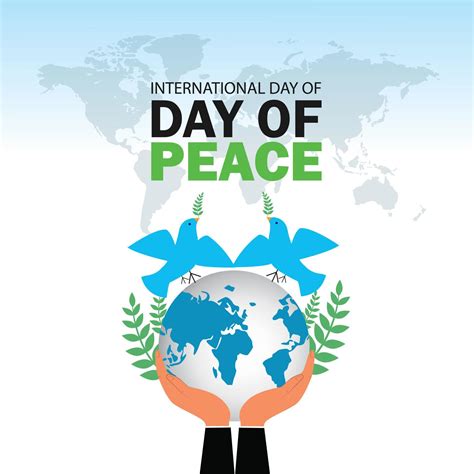 International Day Of Peace September 21 World Peace Day Design