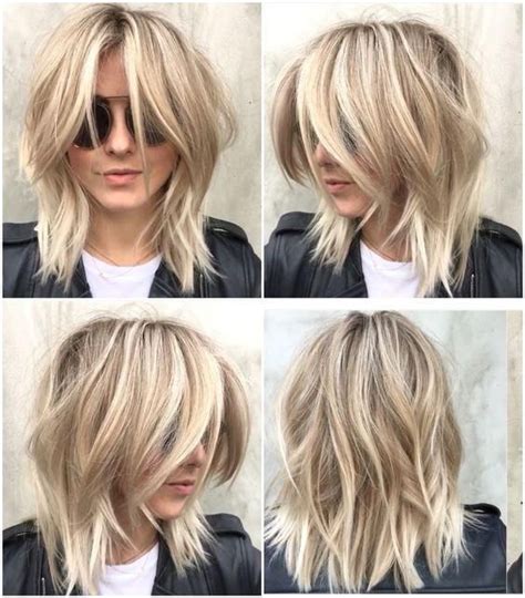 Modne włosy 2020 Fryzury półdługie cieniowane Cabelo Modelos de