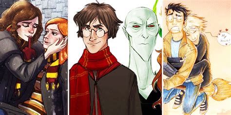 Top More Than 74 Harry Potter Anime Fan Art Latest In Cdgdbentre