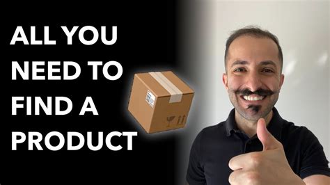 All You Need To Find A Product To Sell On Amazon Step By Step YouTube
