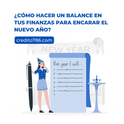 C Mo Hacer Un Balance En Tus Finanzas Para El Nuevo A O Credito