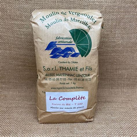 ToutenLocal Farine T150 La Complète Minoterie Thamié