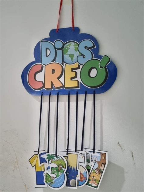 La Creaci N Manualidades Cristianas Decoraciones De La Escuela