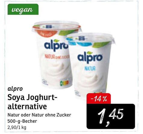 Alpro Soya Joghurt Alternative Angebot Bei KONSUM