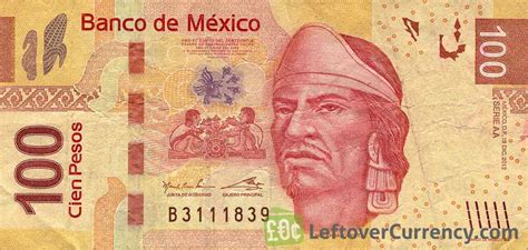 Mexican Pesos Banknote Series F Exchange Yours For Cash Today