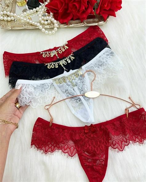 GOSTOSA CALCINHA STRASS PAIXÃO