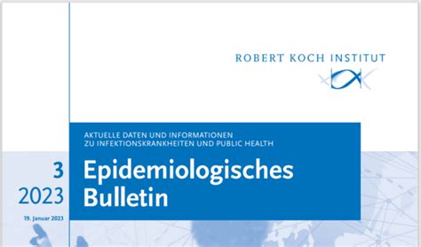Neue Veröffentlichung im Epidemiologischen Bulletin des RKI dahw de