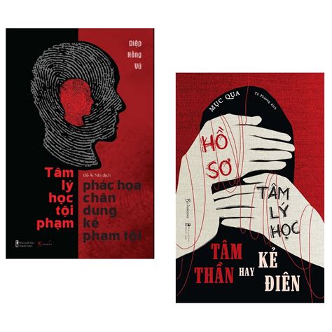 Sách Combo 2 Cuốn Tâm Lý Học Tội Pham Phác Họa Chân Dung Kẻ Phạm