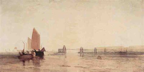 The Chain Pier Of Brighton Joseph Mallord William Turner