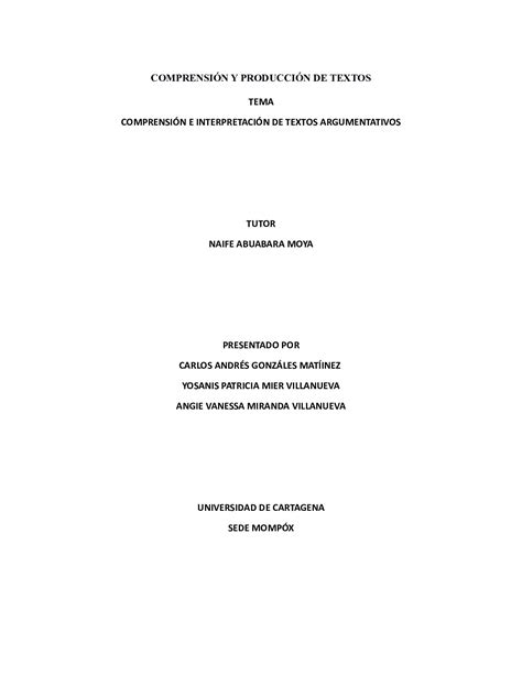 Calaméo Texto Argumentativo