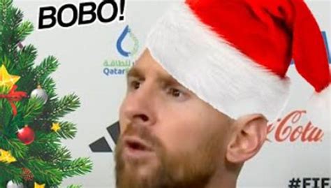 Qu Mir S Bobo La Frase De Lionel Messi Convertida En Una Canci N