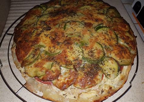Tarte courgettes tomates thon de Françoise Bailleul Cookpad