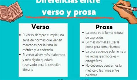 Diferencias Entre Prosa Y Verso