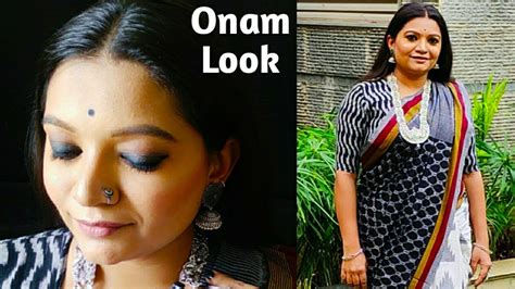 ONAM Makeup Look 2020 Kerala Malayali Onam Look Indian Festival Makeup